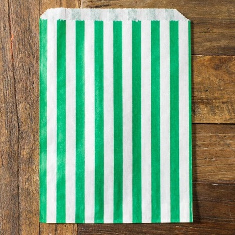 25 striped paper bags – fort & field